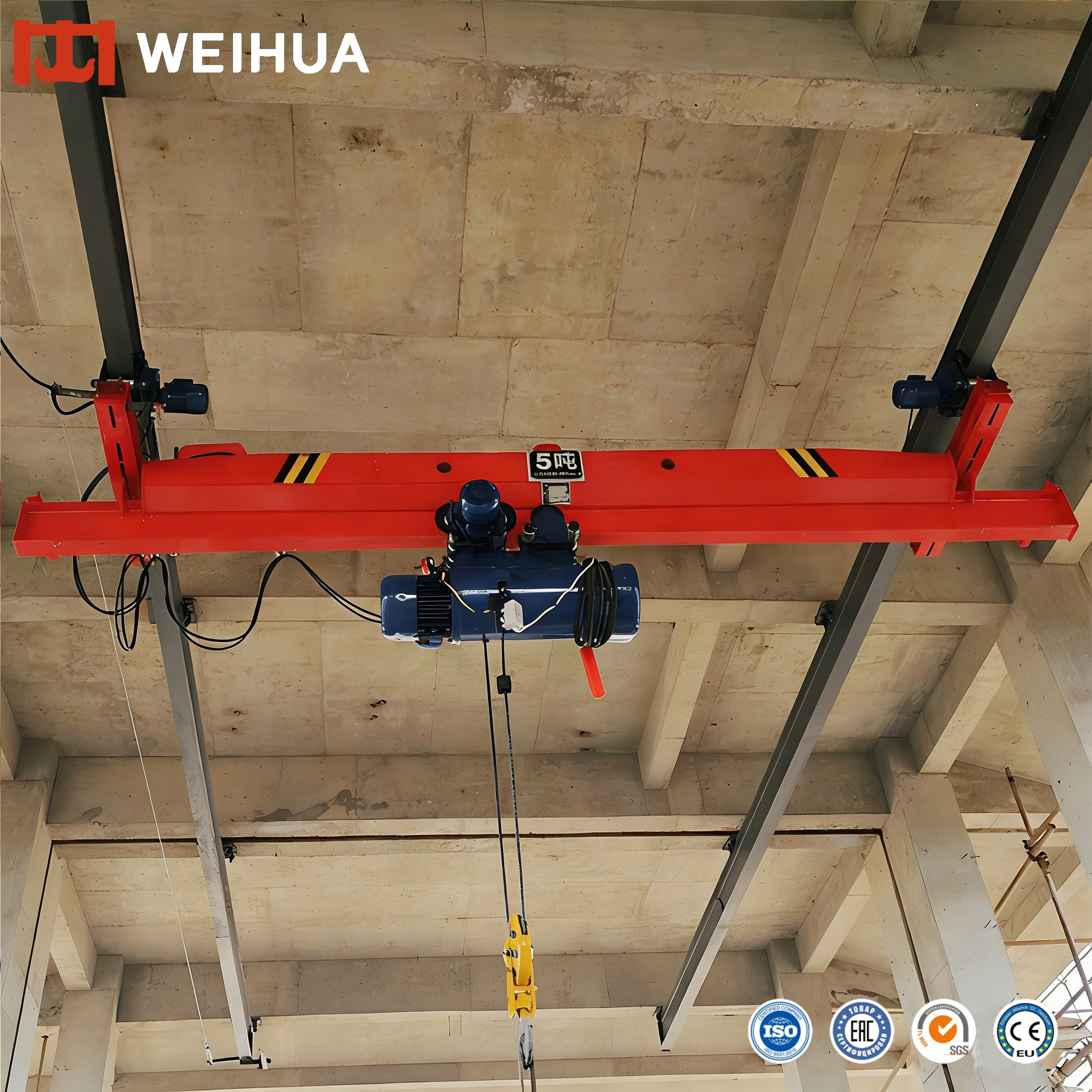 Buy hanging beam crane price | Durable 20-50 Ton Heavy Duty