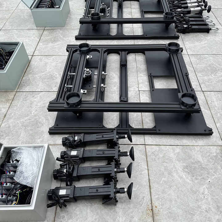 6DOF Motion Racing Simulator Cockpit Aluminum Profile Frame Motion ...