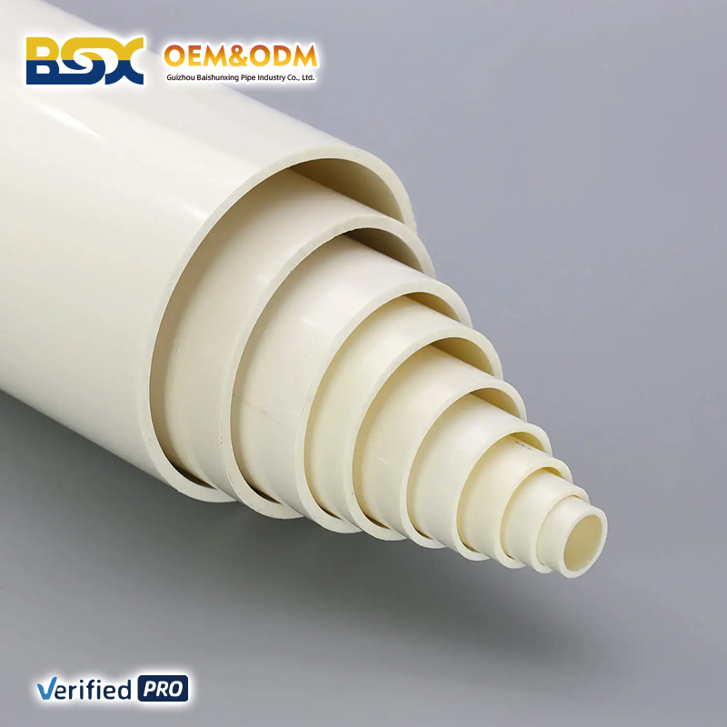 2025 Oem 6-Inch Upvc Pvc Pipe for Municipal Building Drainage Custom ...