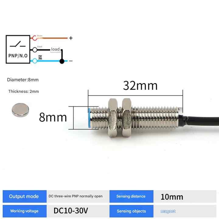 Explosion-Proof Proximity Sensor Magnetic Switch Cylinder for Dust ...