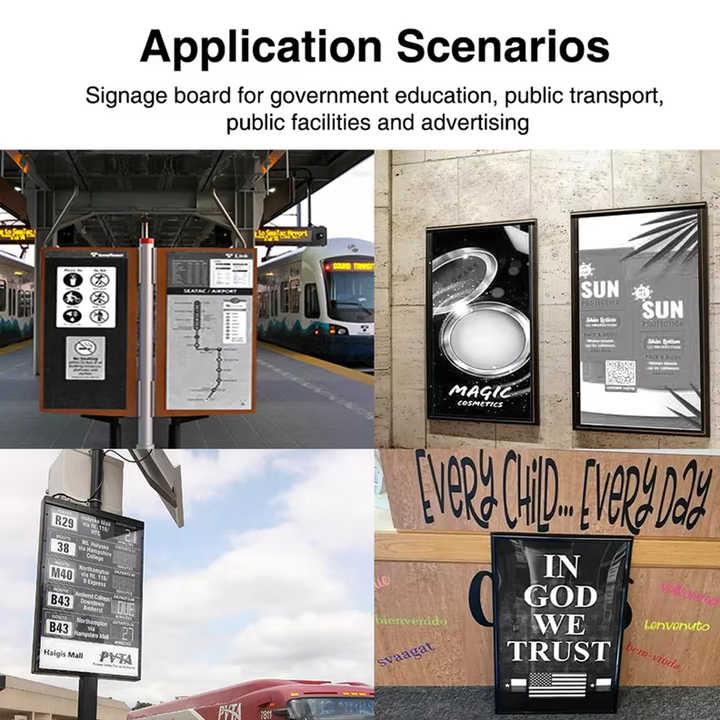 28 Inch E-ink Display Outdoor Monitor Wholesale Price Bus Station E ...