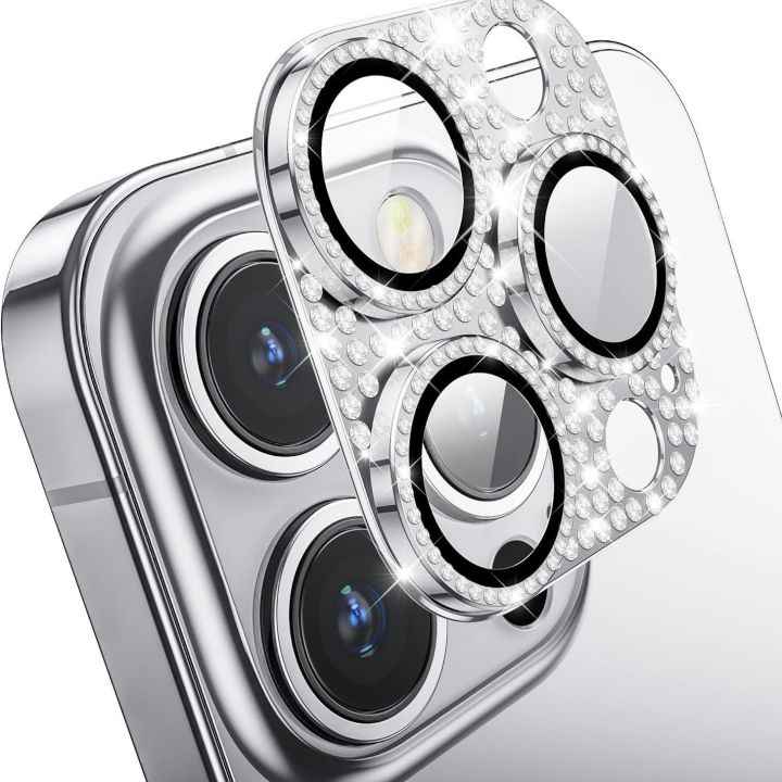 Luxury Glitter Bling Diamond Camera Lens Protector for Iphone