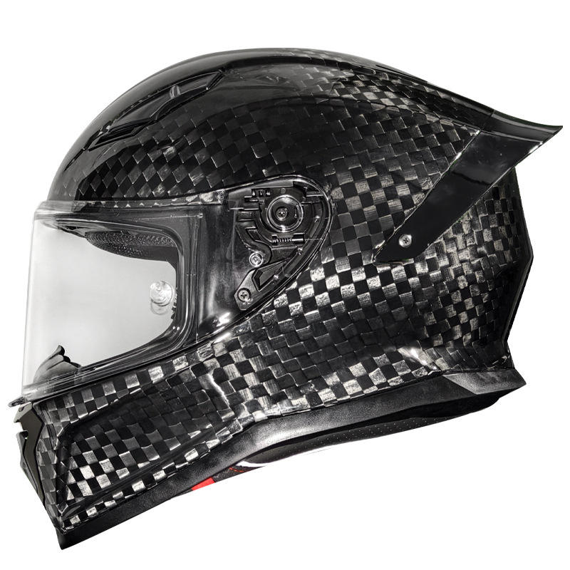 DOT Certified Racing-Grade Full Face Helmet Ultralight Carbon Fiber ODM ...