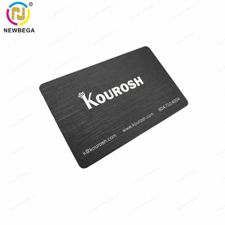 Smart business cards metal RFID NFC custom metal stainless steel gold ...