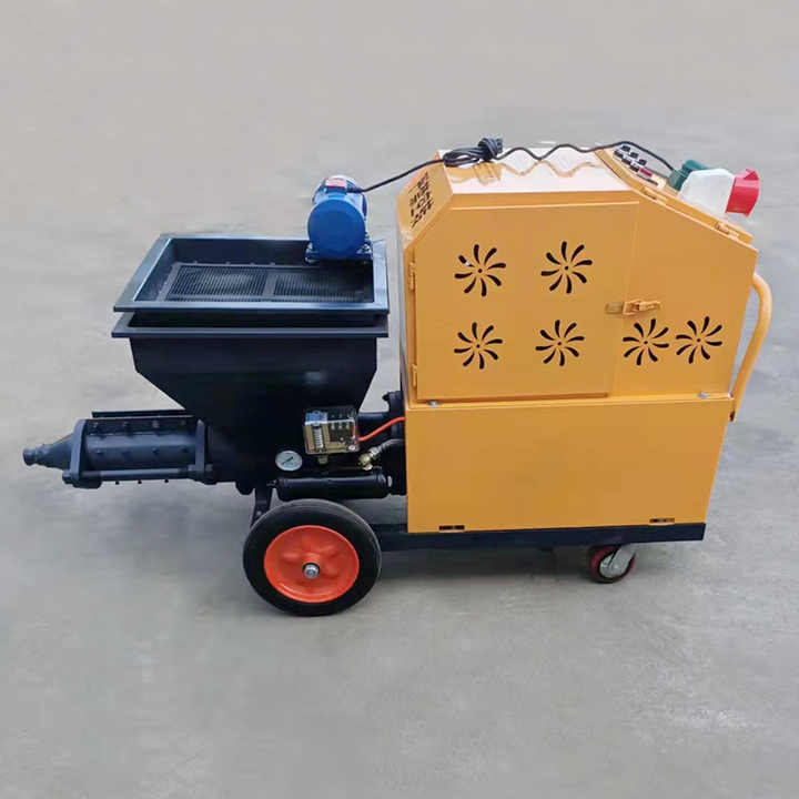 Cheap Concrete Machine Sprayer Plaster Pump Mortar Spray Cement Sand Gypsum Mortar Spraying ...