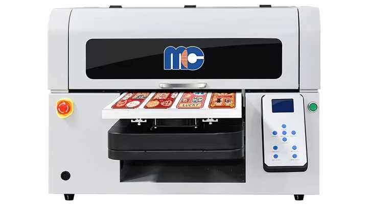 Macro Color Mini A3 UV Inkjet Printer Flatbed Uv DTF Printer for Label ...