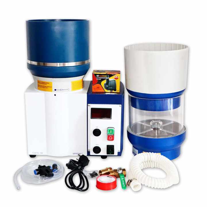 3-in-1 Benchtop Wet & Dry Polisher - Jewelry Polishing Machine