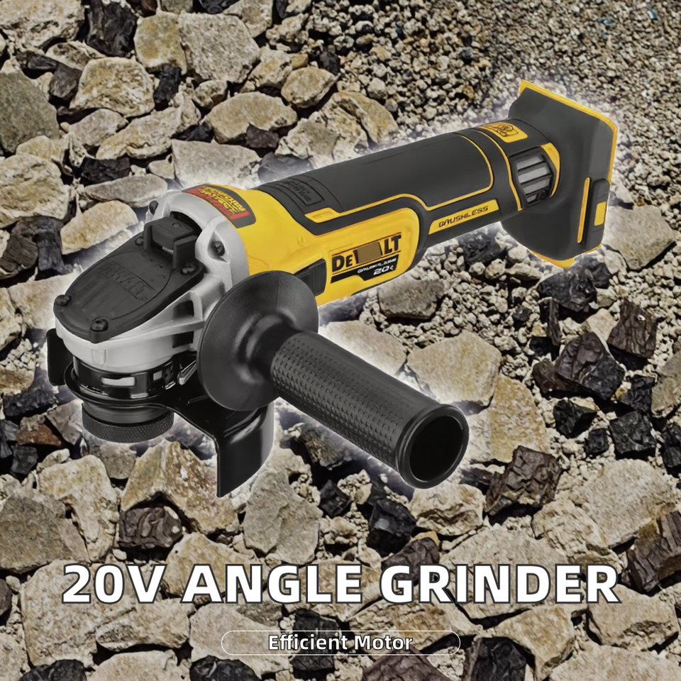 Rechargeable Li-ion Battery Powered Angle Grinder 125mm Brushless DIY ...