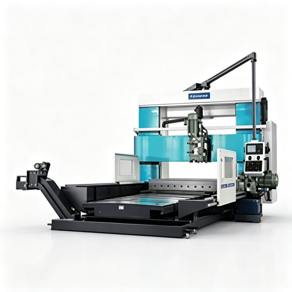 CE Certified 5 Axis Gantry CNC Milling Machine TZHMAC TZHMAC-XK4025 ...