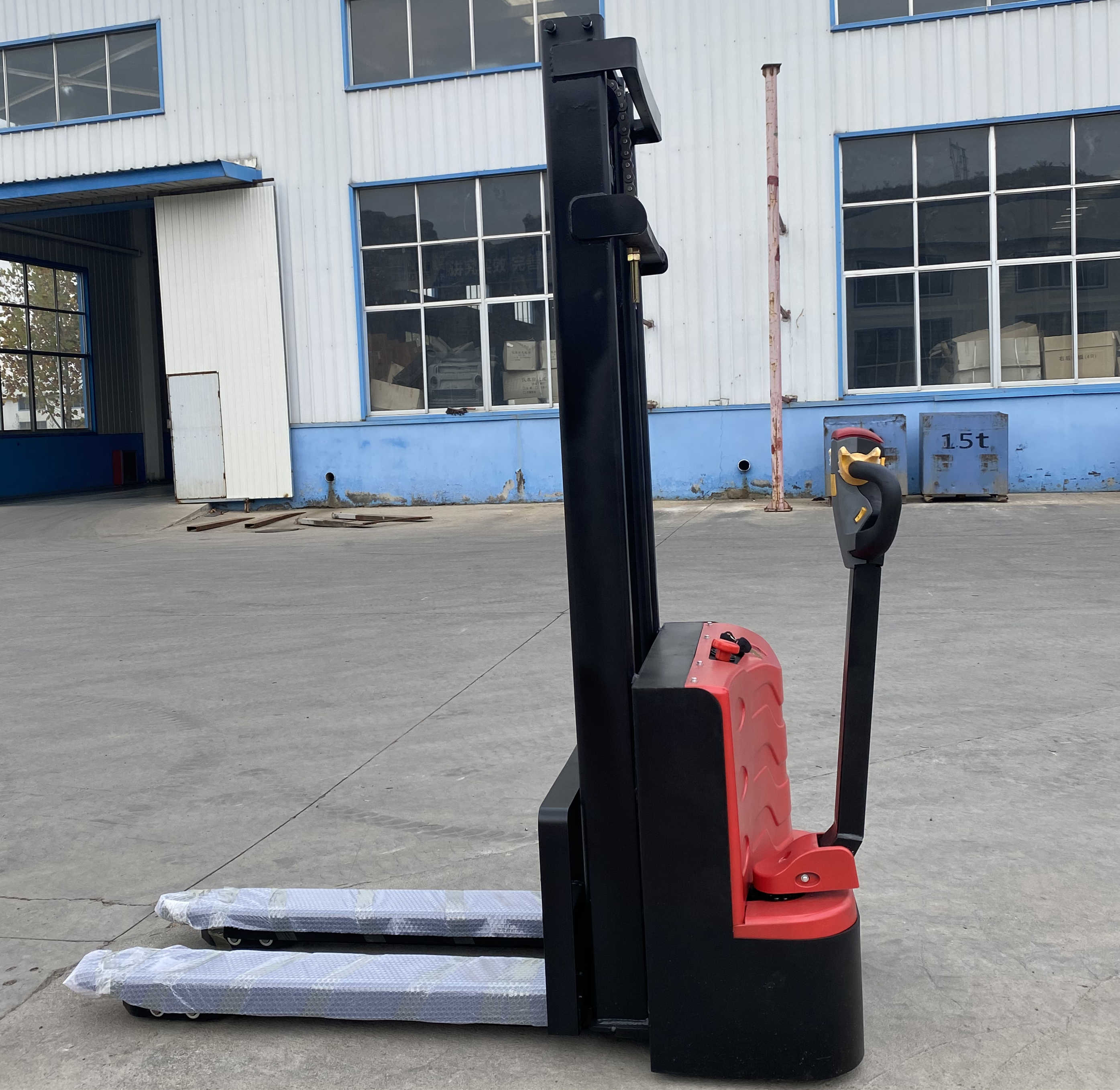 Walkie Rider Stacker Electric Pallet Stacker Forklift - Afrimart Online