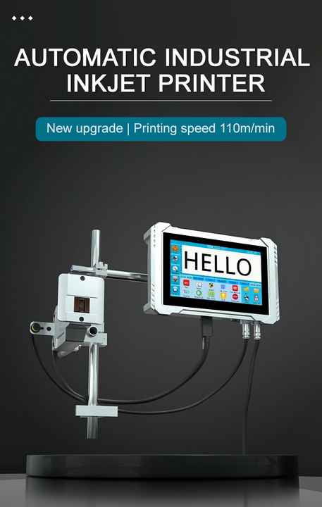 TIJ Inkjet Printer Belt Conveyor Table and Printer Stand