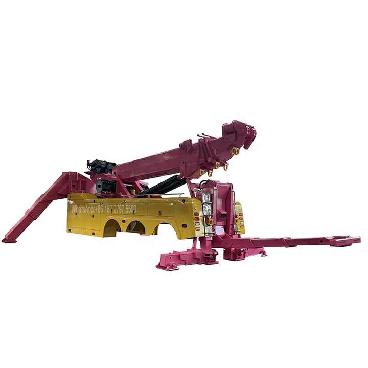 Customized Heavy Dudy Rescue Vehicle 70 Tons 75 Tons Road Rotator ...
