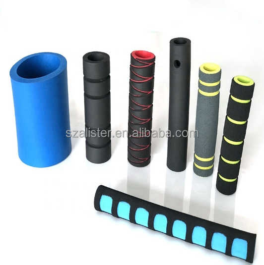 NBR Foam Rubber Pipe Soft Handlebar Tube Handle Bars Grip Mountain Bike ...