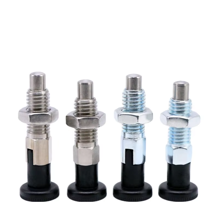 Retractable Spring Loaded Index Plunger Carbon Steel Stainless Steel Lock Out Indexing Plunger ...