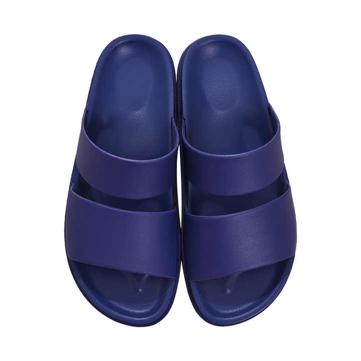 Thick Sole PVC Slide Slippers Double Straps Super Comfort and Durable ...
