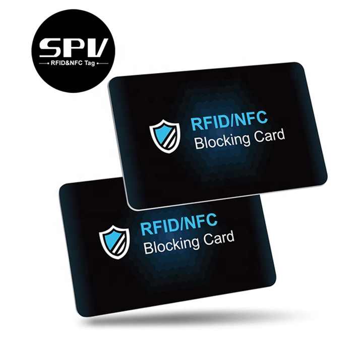 Custom Printed Signal Shield RFID Security Protector Anti Theft NFC ...