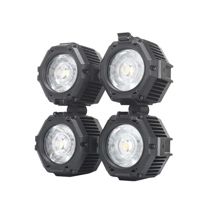 MITUSHOW 60W VDO Atomic Bold Warm White Full Color RGBW Blincer Strobe ...