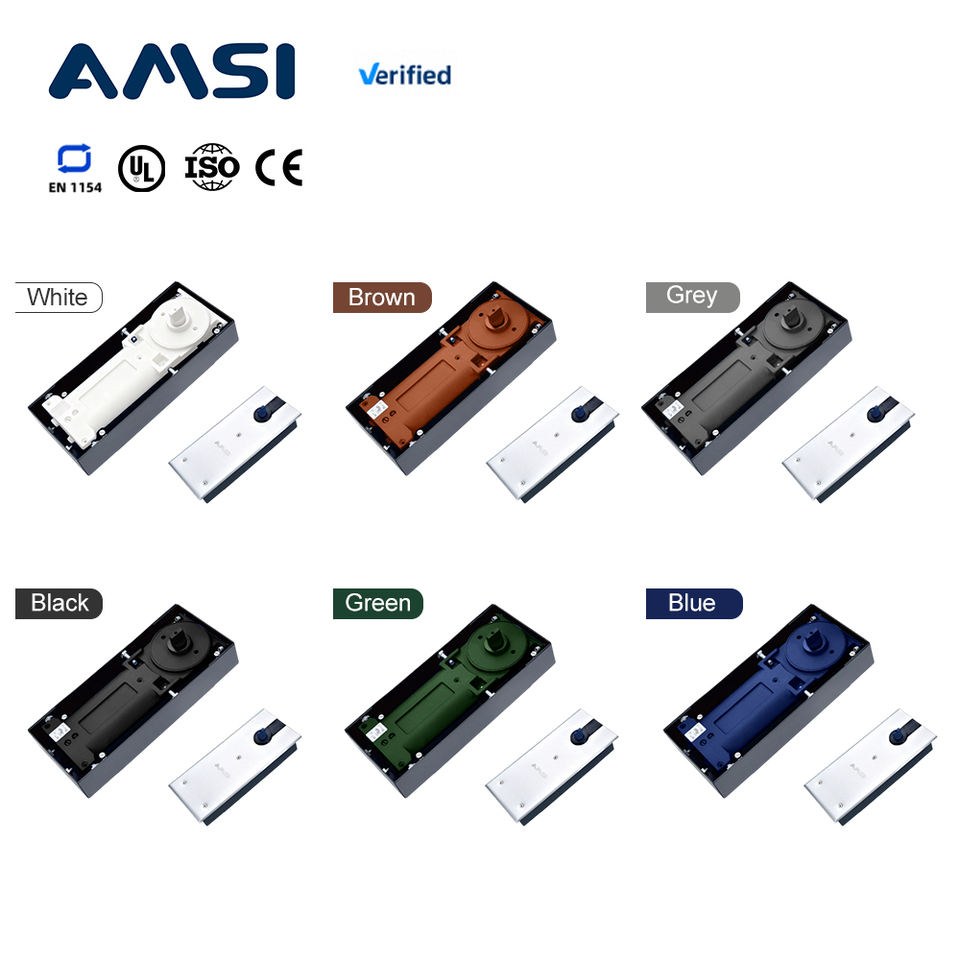 90° Floor Spring Stainless Steel Floor Spring for Glass Door 90kg Floor ...