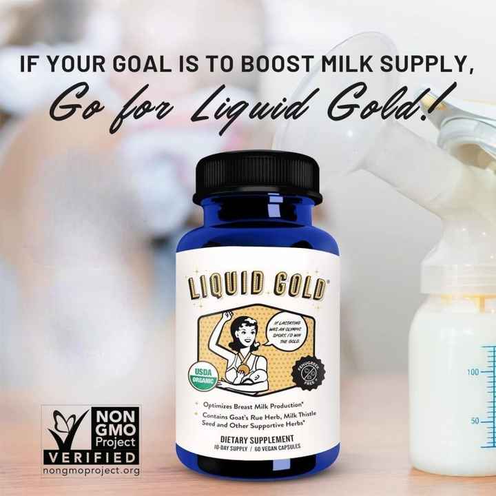 Liquid Gold Lactation Supplement Capsules Cross-Border Foreign Trade ...
