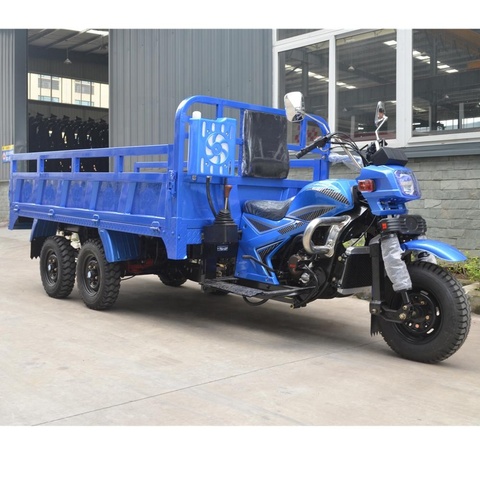 Motorized Gas Powered Three Wheel Motorcycle/cargo Tricycle/van Cargo ...