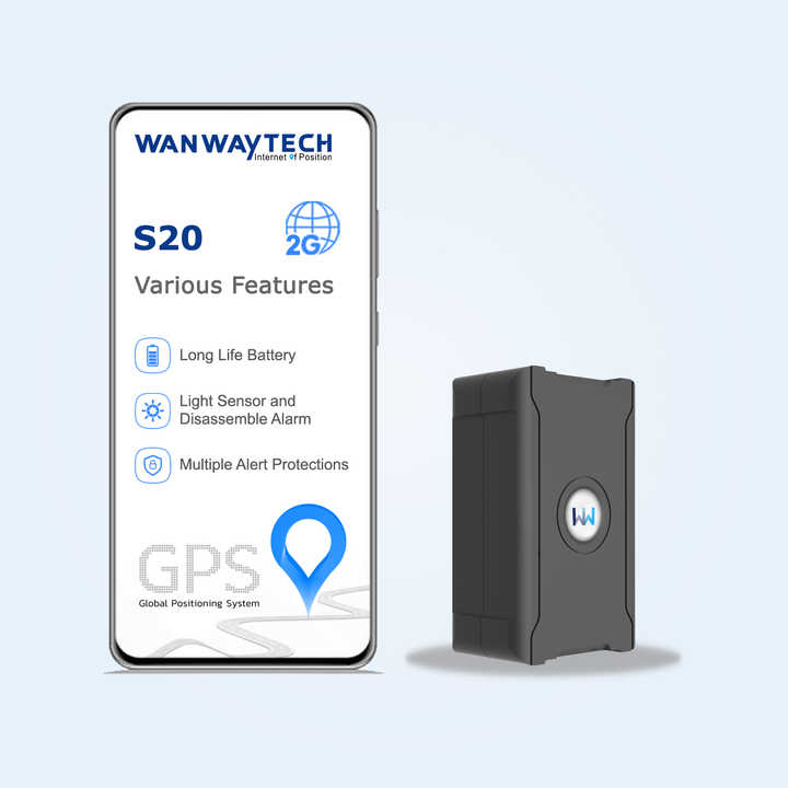 Wanway Tech GPS Tracking Device S20 with Overspeed Alarm