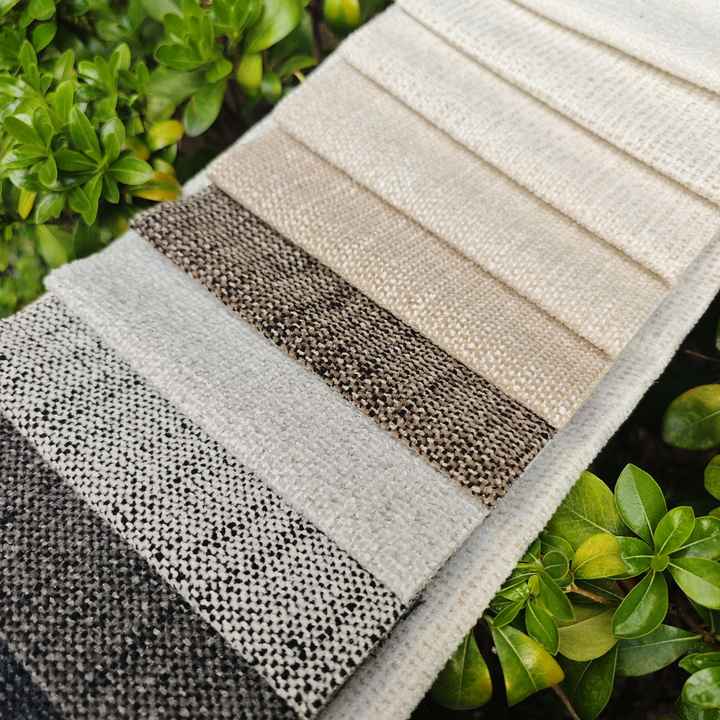 Free Sample Home Textile 100% Polyester Plain Weaved Sofa Fabrics ...