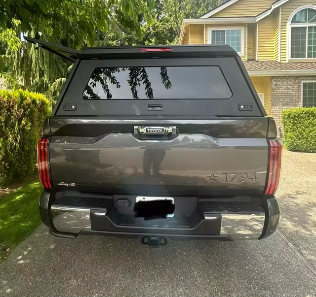 XINYI Pickup Truck Caps Camper Shell Hardtop Side Windows Topper Canopy ...