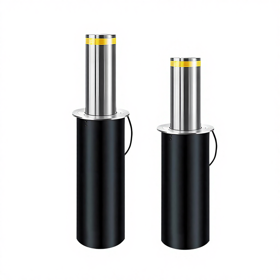 Automatic Rising Bollard 304 Stainless Steel Remote Control Hydraulic ...