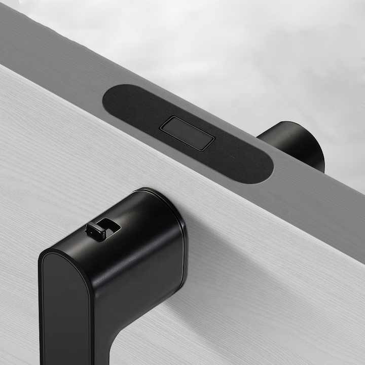 Modern simple ecological lock magnetic quiet household invisible door ...