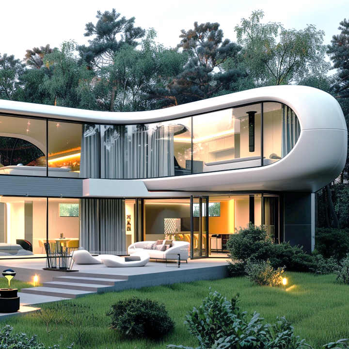 California Hot House Capsule - Modern Luxury Prefab Hotel