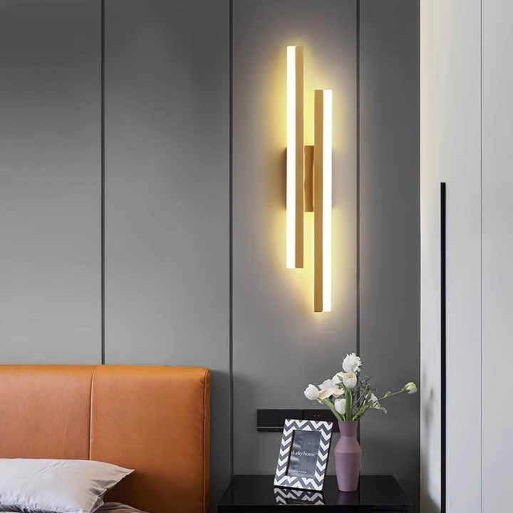 Led Wall Light - Stylish Modern Bedroom Lamp for TV Background