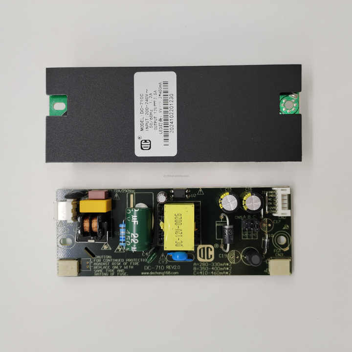 Universal LCD TV Power Board DC-710C - 9V to 12V Converter