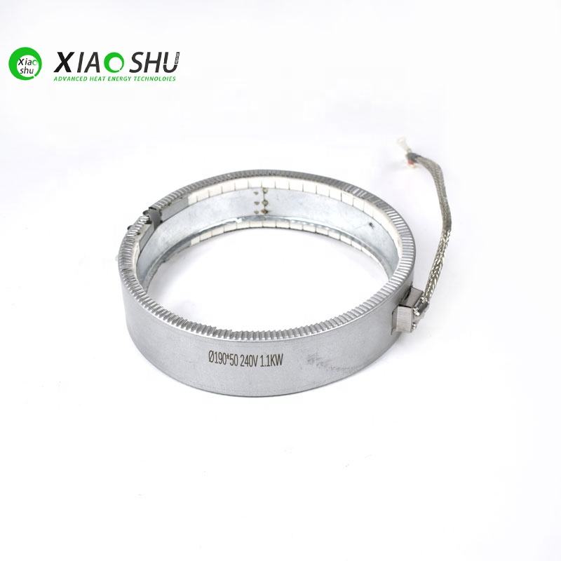 XIAOSHU Ceramic Electric Cylinder Heater 240v 1100w Ceramic Band ...