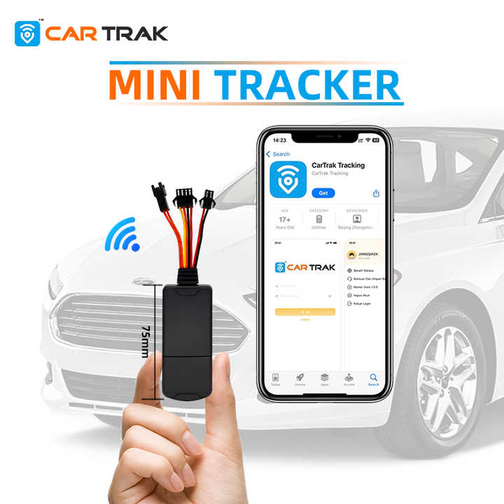 CARTRAK Mini Wired GPS Vehicle Tracker for Car Anti-Theft Real-Time ...