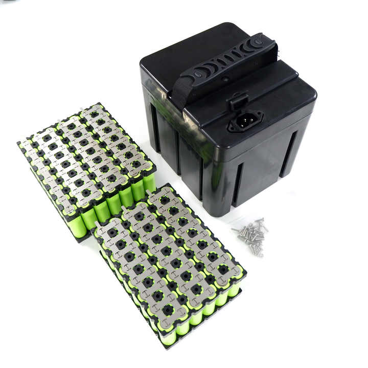 18650 Lithium Battery Case for 48V 8P13S Pack - Holds 104 Cells