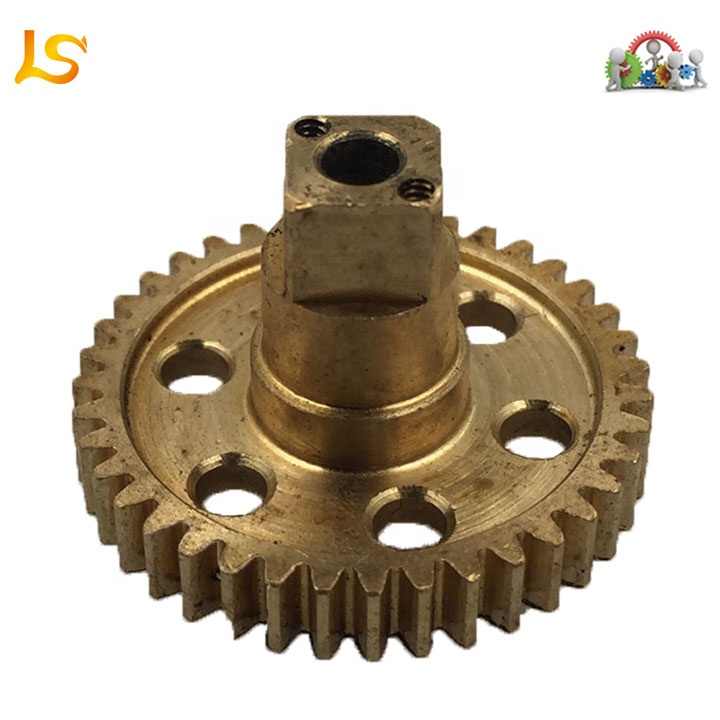 Custom Precision Small Brass Spur Gears - Video Inspection