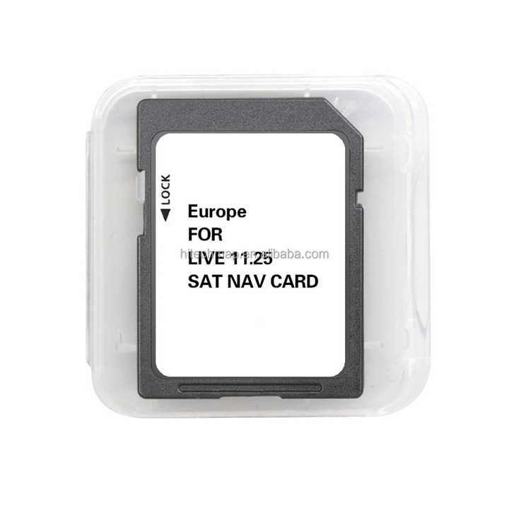 For SMIOST 16GB SD CID Card Car Map Navigation for Renault R Link 11.25 ...