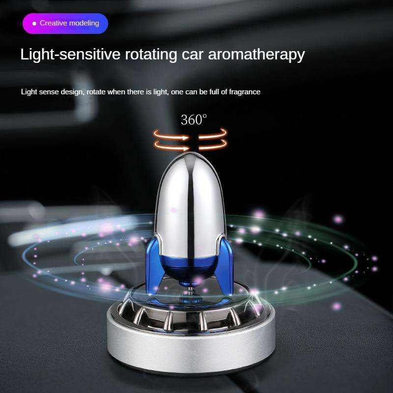 Automotive Solar-powered Self-rotating Perfume Aromatherapy Solar ...
