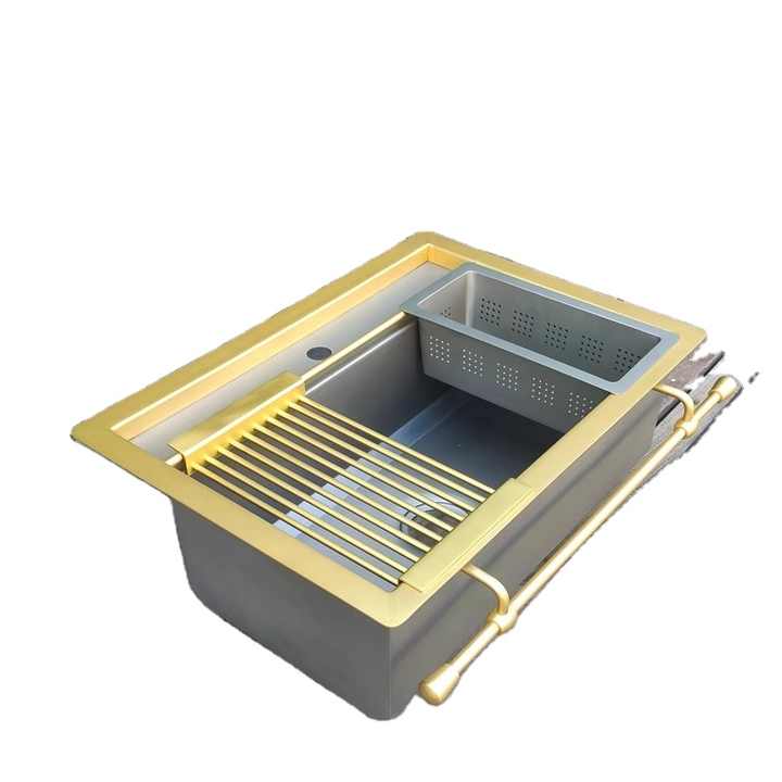 Custom Italian Kitchen Sink - Large Single Bowl Retro
