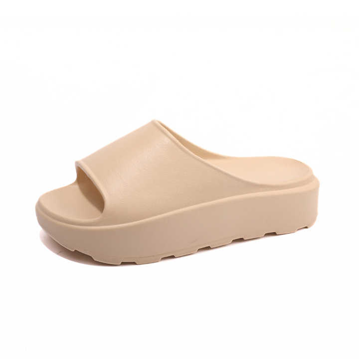 New 2025 EVA Slide Beach Slippers - Thick-Soled Platform Design, Casual ...