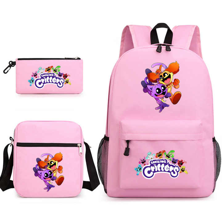 Smiling critters Backpack Smiling critters Male and female students ...