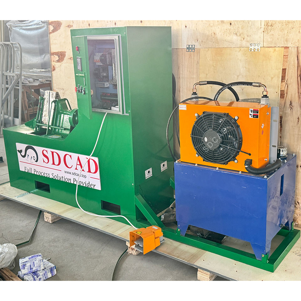 Segmented Spiral Blade Forming Machine SDCAD Y120-Y240 for 2-30mm Steel ...