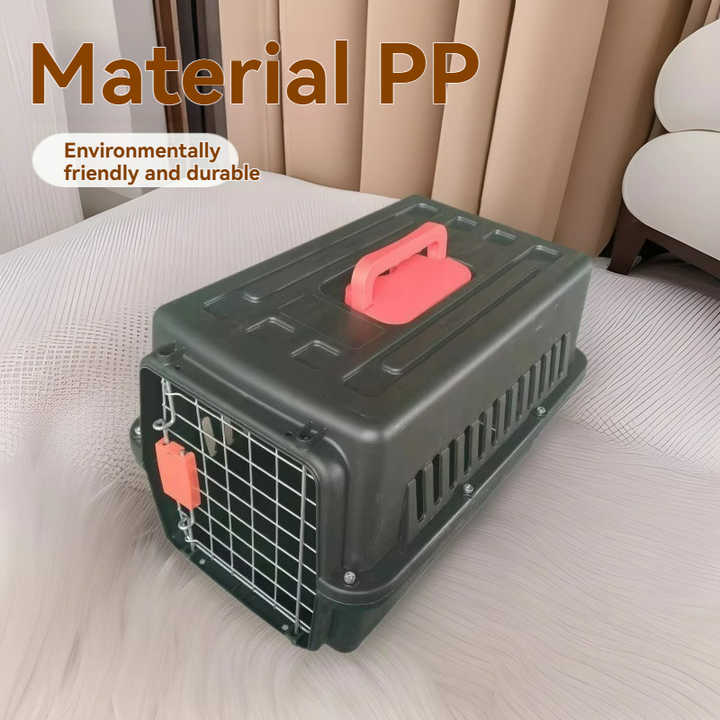 Custom Wholesale Airline Approved Pet Carrier Crate With Wheels Large ...