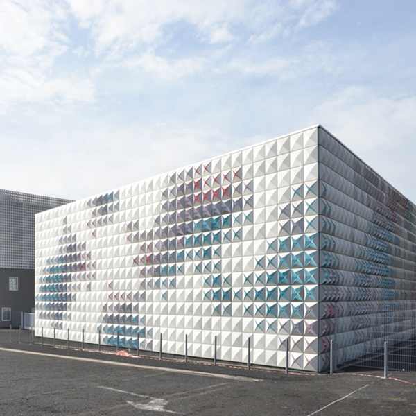 Aluminum Solid 3D Facade Panels for Hotel Decoration