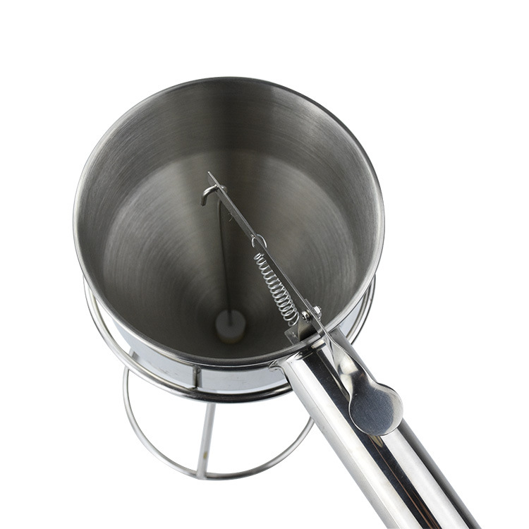 Stainless Steel Christmas Wedding Candle Funnel Conical Tool with Stand ...