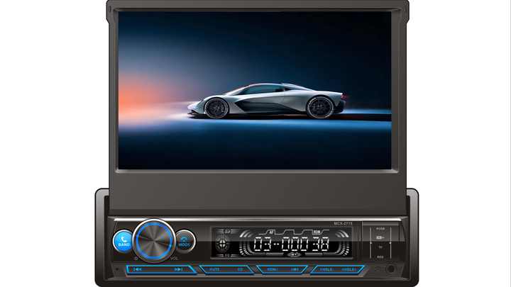 Android 1 Din Radio Display on Dash - Multimedia Pioneers