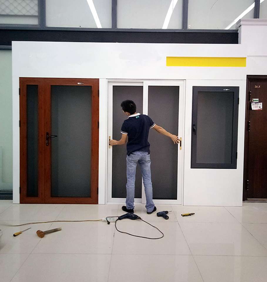 Aluminium Frame Crimsafe Security Screen for Windows