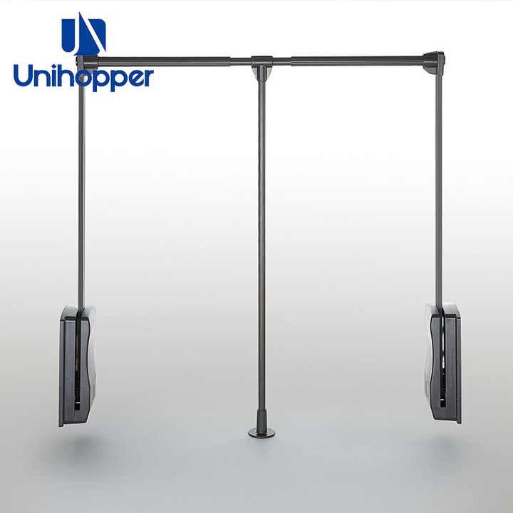 Wardrobe Pull down Hanger Lifter - Soft Closing Closets