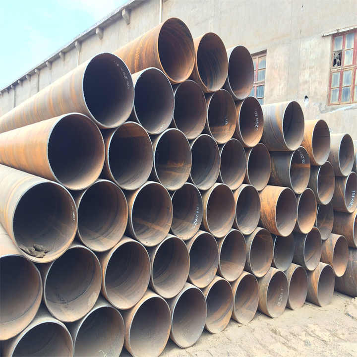 Product Spiral Wound Pipe for Sewerage Awwa C200 Spiral Steel Pipe