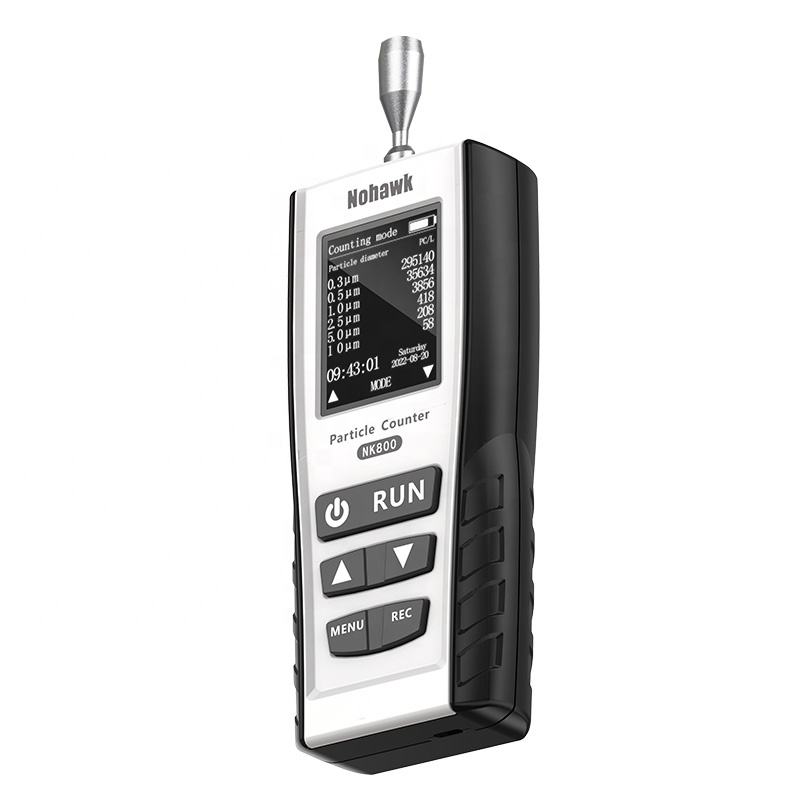 Dust Particle Counter PM0.3/0.5/1/2.5/5/10 Medical Particulate Monitor ...